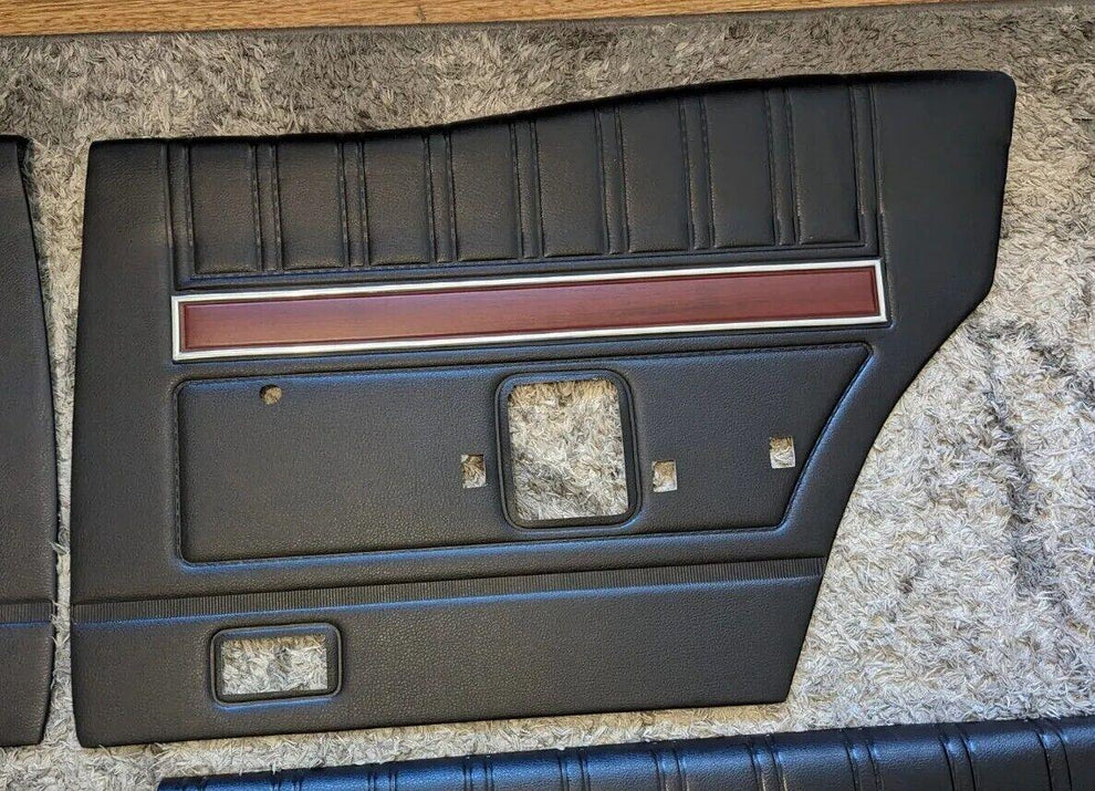 Ford Falcon XY GT or Fairmont Rear Door Trims Metal Tops Repro Interior ...