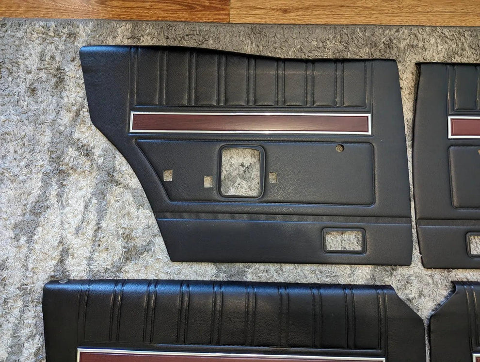 Ford Falcon XY GT or Fairmont Door Trim Set Metal Tops Repro Interior ...