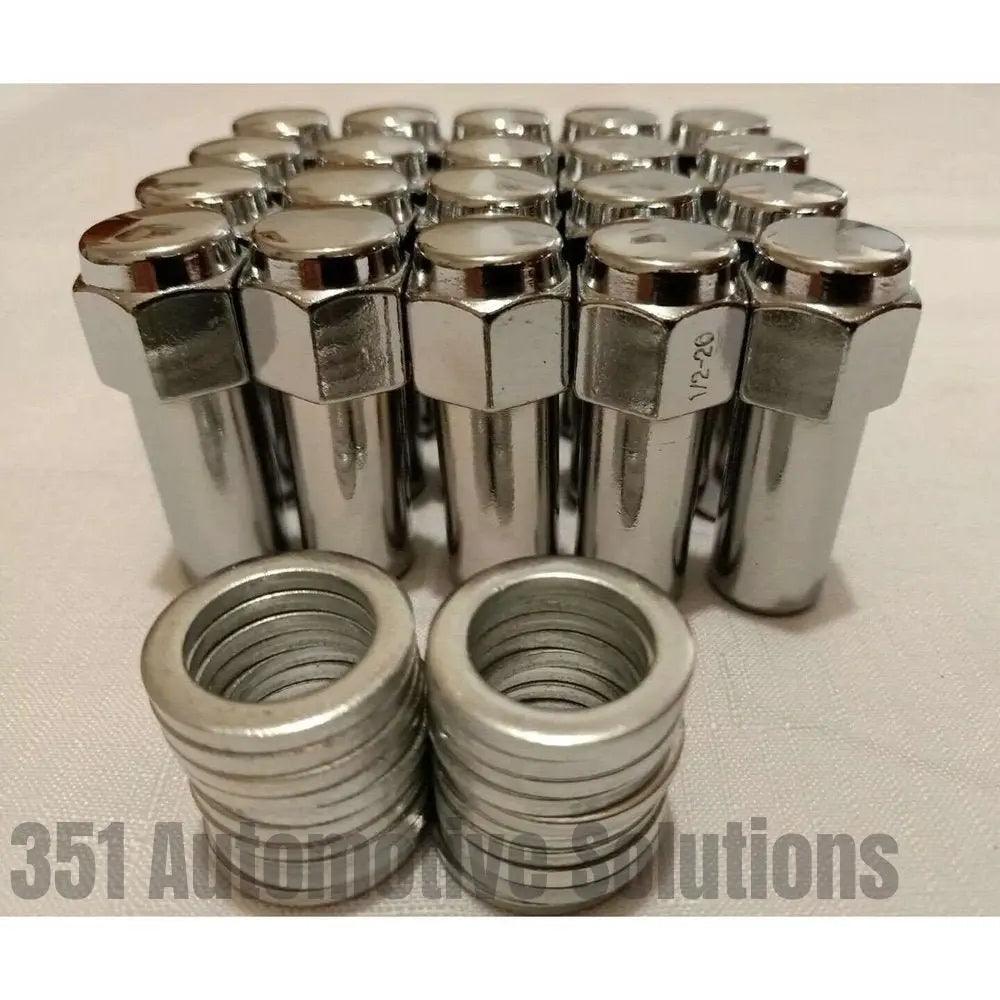 20x Bathurst Globe Wheel Nut set 1/2 long shank XW XY GT XA XB XC – 351 Automotive Solutions