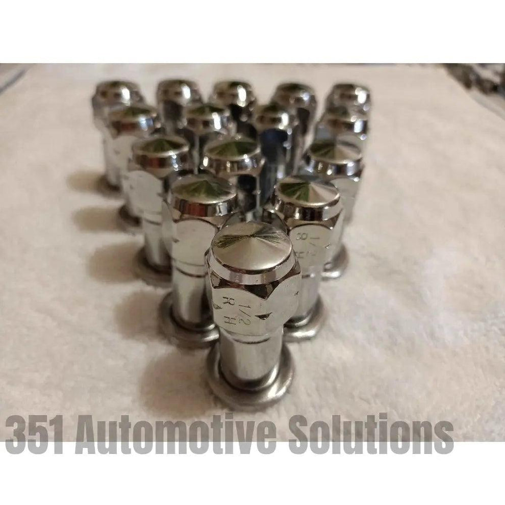 Bathurst Globe Wheel Nut set 1/2 concours XW XY GT XA XB XC Cobra RPO ...
